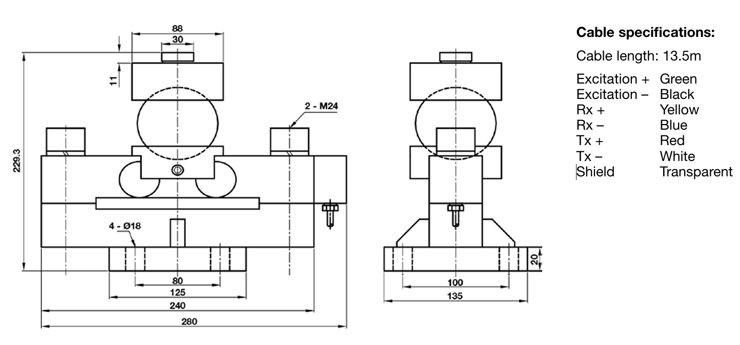 CELTRON / MDBD Digital Miniature Double-Ended Beam - (주)카스스케일코리아