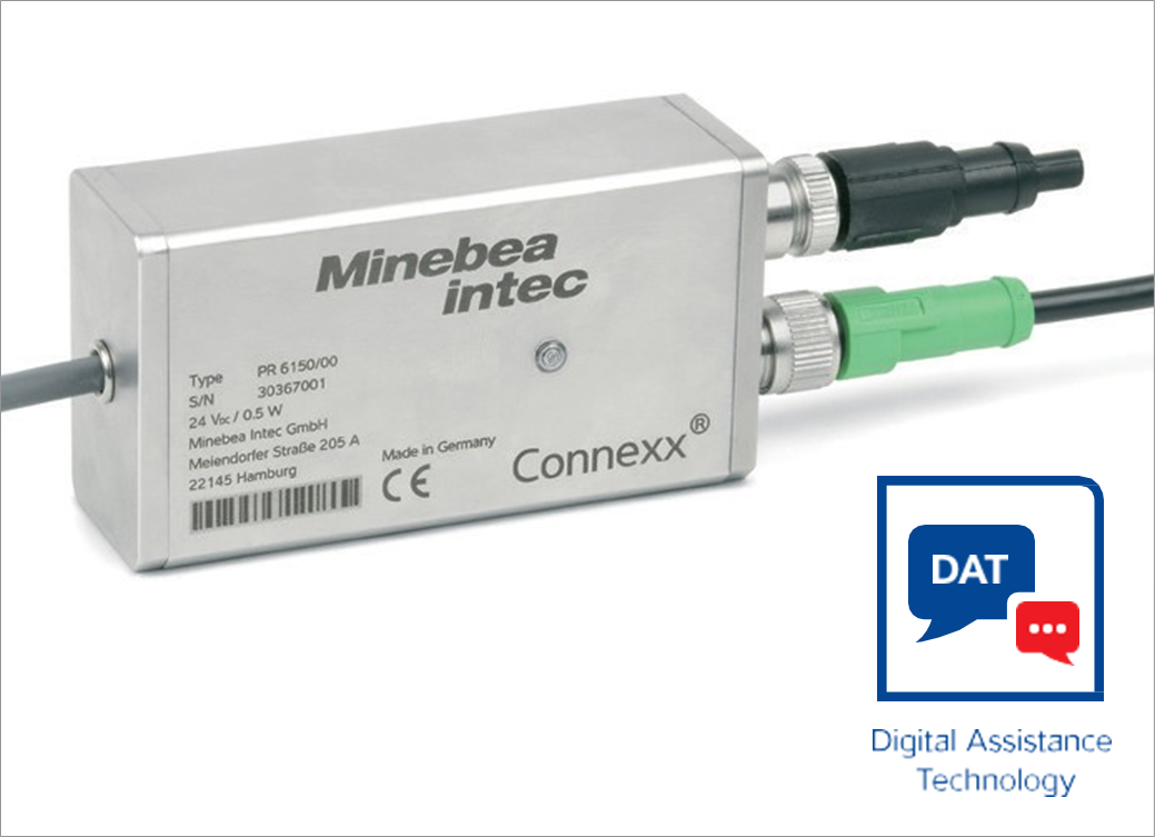 Minebea intec / Compact compression load cell PR 6211, Converter ...